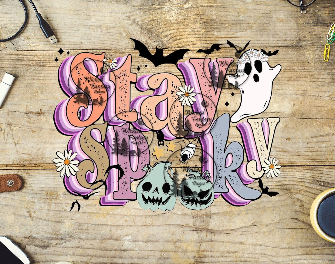UVDTF Stay Spooky Pastel – Wicked Fantasy Designs