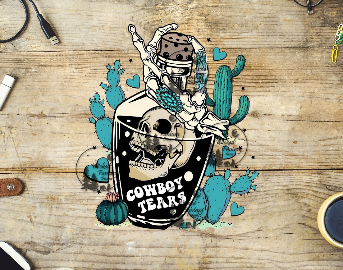 UVDTF Cowboy Tears – Wicked Fantasy Designs