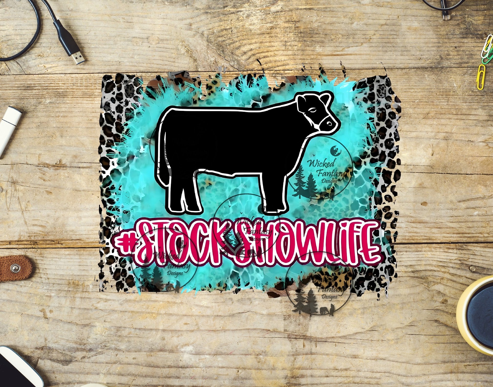 UVDTF Stock Show Life – Wicked Fantasy Designs