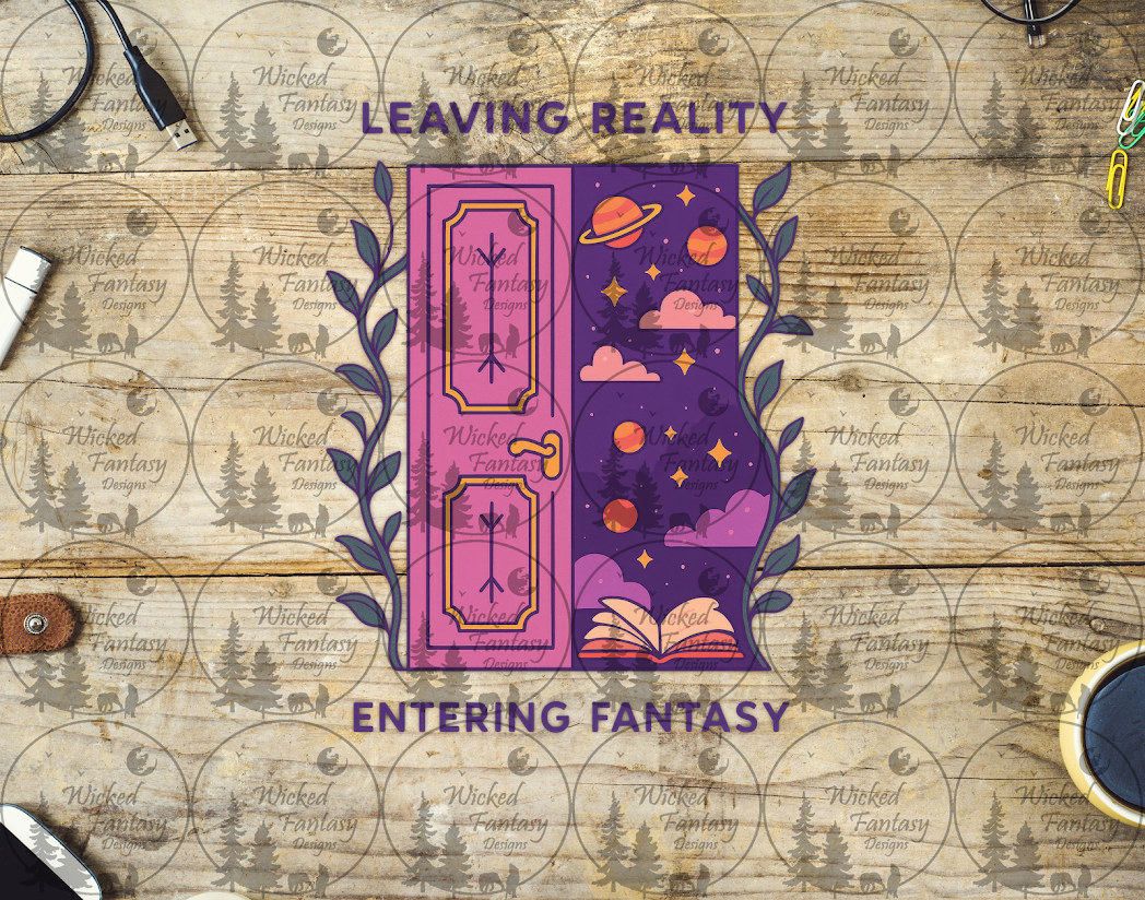 UVDTF Books Leaving Reality Entering Fantasy – Wicked Fantasy Designs